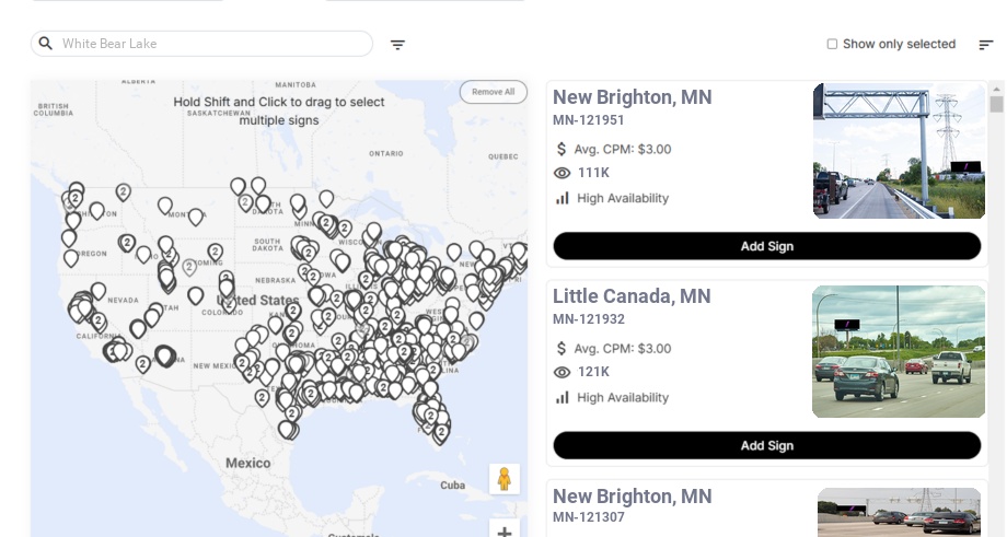 White Bear Lake Billboards, Self-serve, On Any Budget | Blip | Blip ...